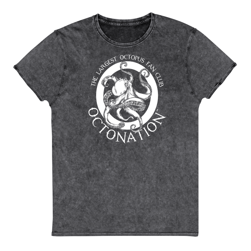 Official OctoNation Vintage Denim T-Shirt – OctoNation - OctopusFanClub