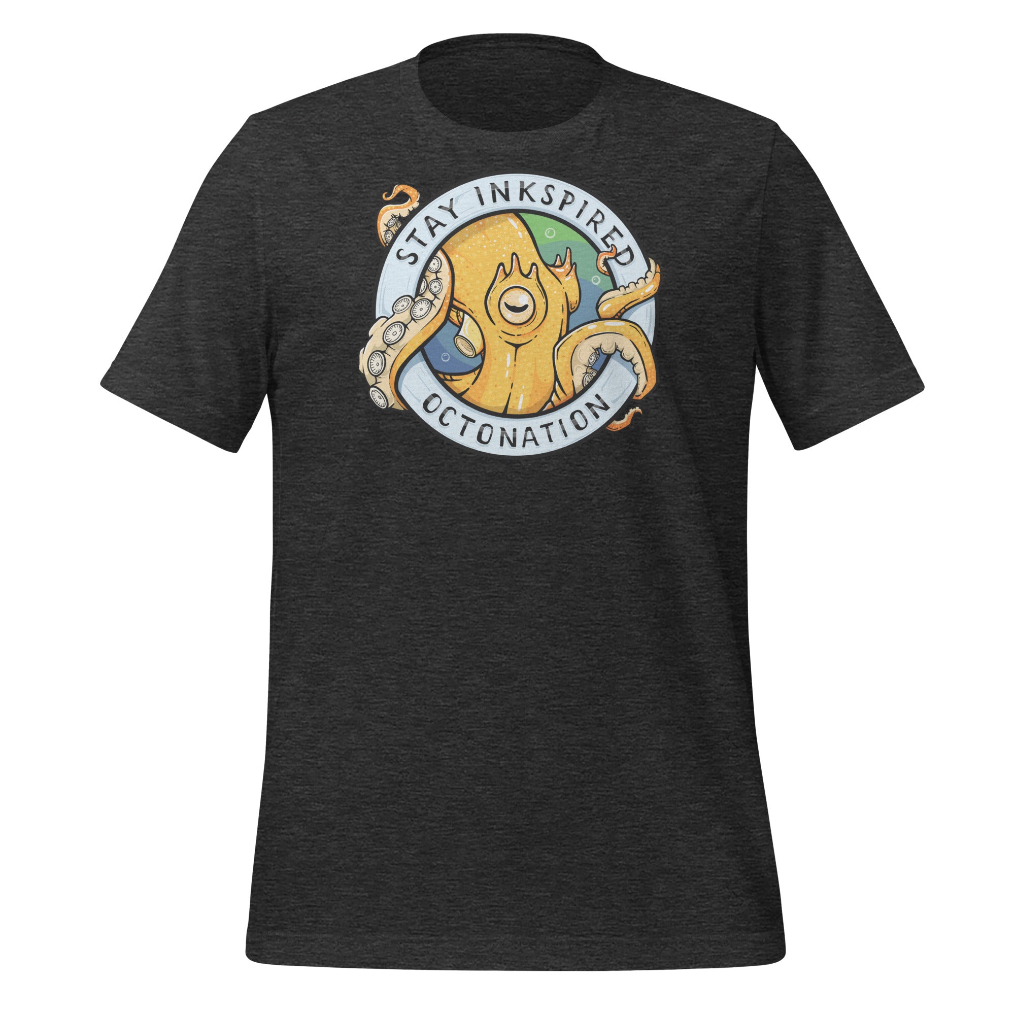 OctoNation's Stay Inkspired Octopus T-shirt – OctoNation - OctopusFanClub
