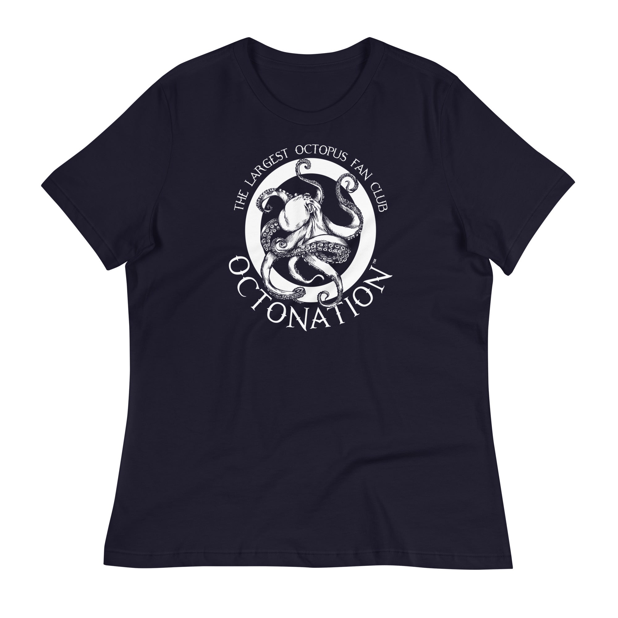 Octopus Fan Club Shirt Women's Relaxed T-Shirt – OctoNation ...