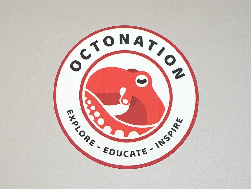 OctoNation Member Sticker (new octopus logo) – OctoNation - OctopusFanClub
