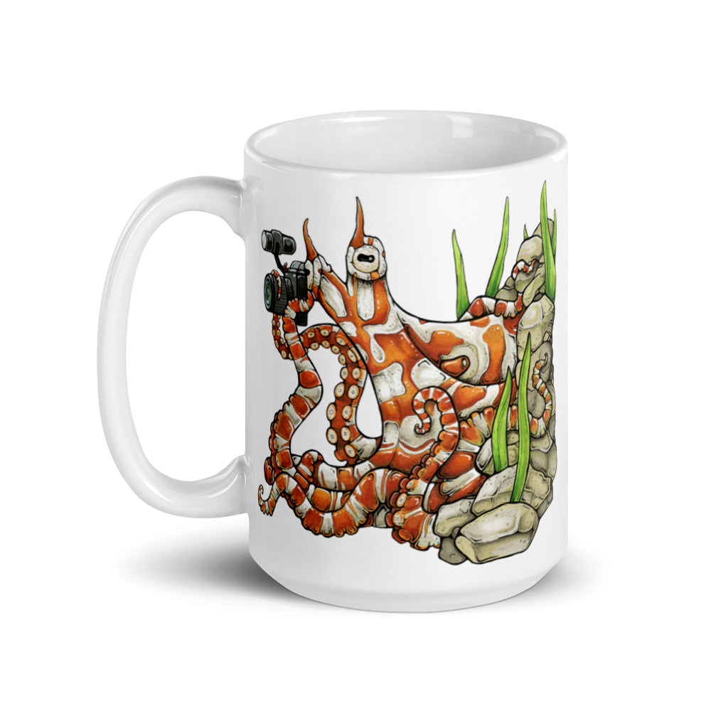 The Octographer! Ceramic Coffee/Tea Mug – OctoNation - OctopusFanClub